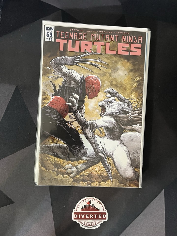 TEENAGE MUTANT NINJA TURTLES 59 | 1st App Jennika | Death of Splinter ...