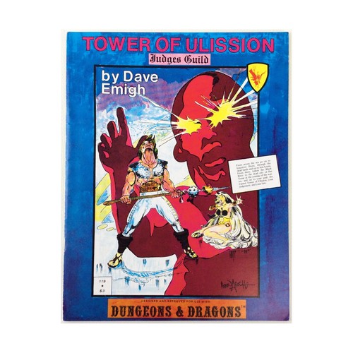 Judges Guild D&D Module Tower of Ulission (2nd) VG | eBay