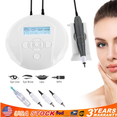 Permanent Makeup Eyebrow Lip Eyeliner Tattoo Machine Rotary Pen ...