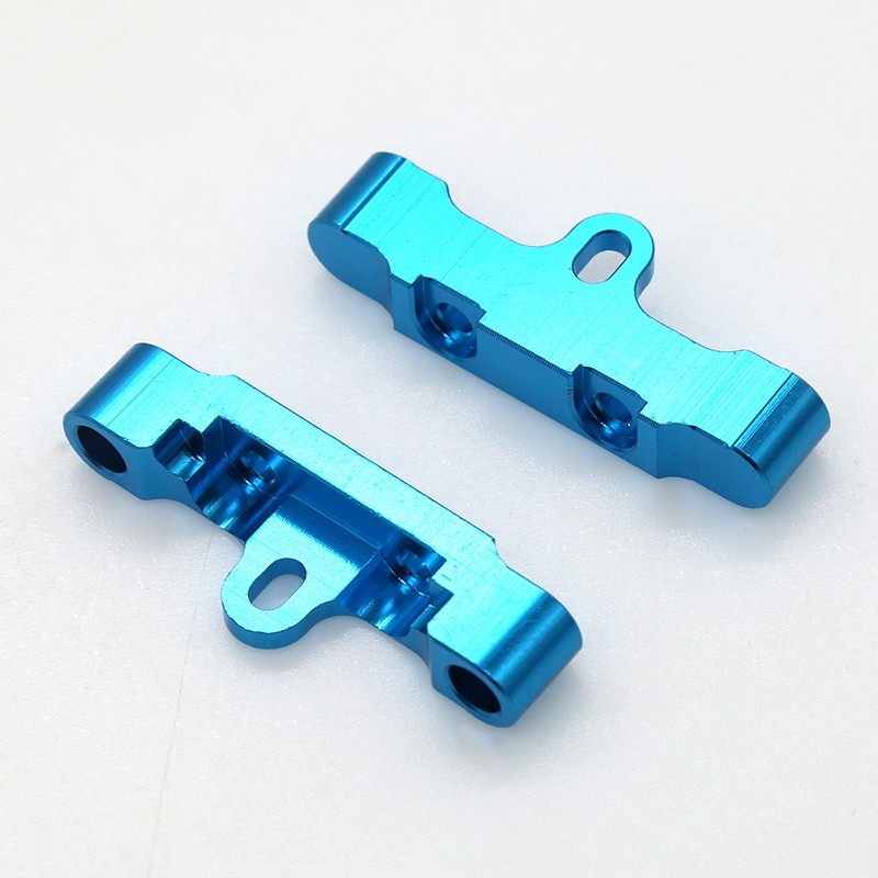 2X(2Pcs Metal Lower Suspension Arm Mount for TT02 TT-02 1/10 RC Car8613 ...