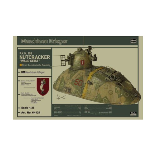 Hasegawa Model Kit P.K.H. 103 Nutcracker Wald Geist Crewless Hover Tank ...