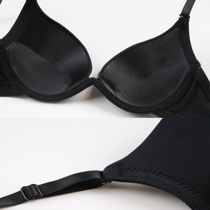 Womens Bras 28-40 AAA A B C Small Breasts Push Up Bras Padded Underwire ...