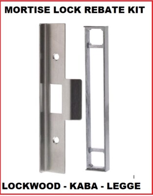 MORTICE LOCK REBATE KIT Fits Lockwood 3572 3772 Dorma Kaba Legge ...