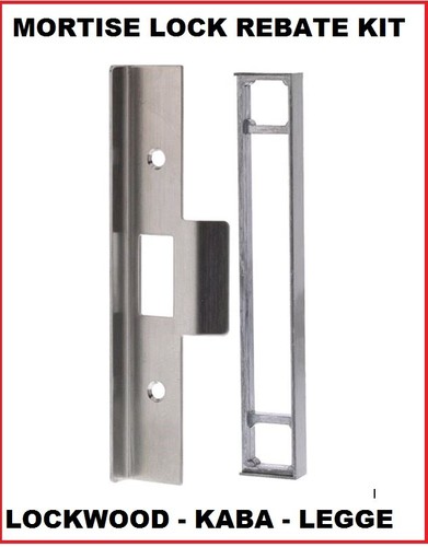 1 x MORTICE LOCK REBATE KIT Fits Lockwood 3572 3772 Dorma Kaba Legge ...