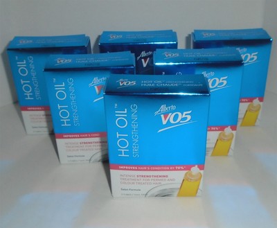 Alberto VO5 Hot Oil 18 TUBES / 6 Boxes Color Treated / Permed Hair ...