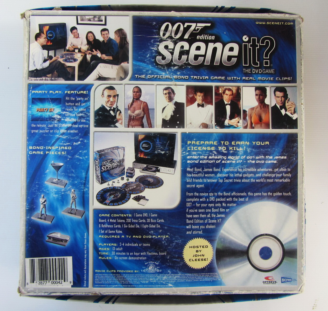 007 SCENE IT? Board Game - Complete - Hosted by John Cleese ...