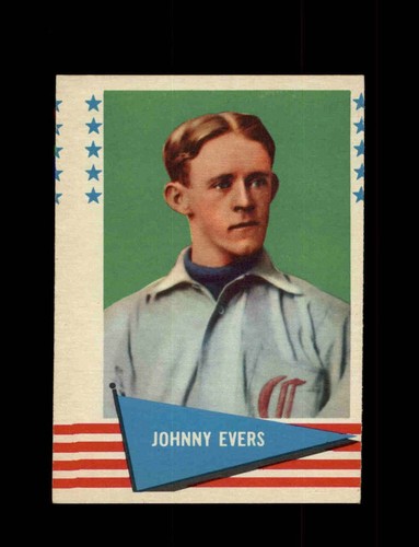 1961 JOHNNY EVERS FLEER #23 BASEBALL GREATS *3113 | eBay