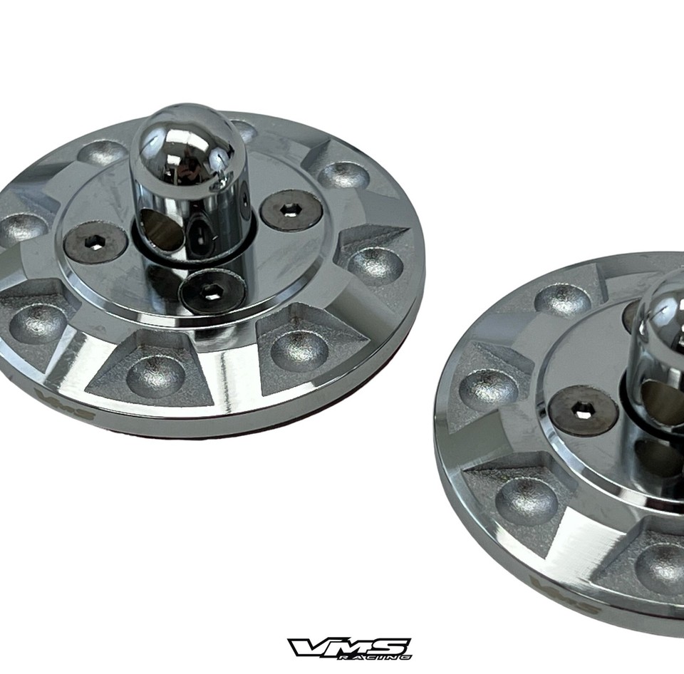 UNIVERSAL CNC BILLET ALUMINUM RACING DUMMY FAKE HOOD PIN APPEARANCE KIT ...