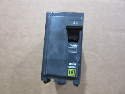 Square D QO220 Circuit Breaker 2P 20A 120/240V with Free Shipping | eBay