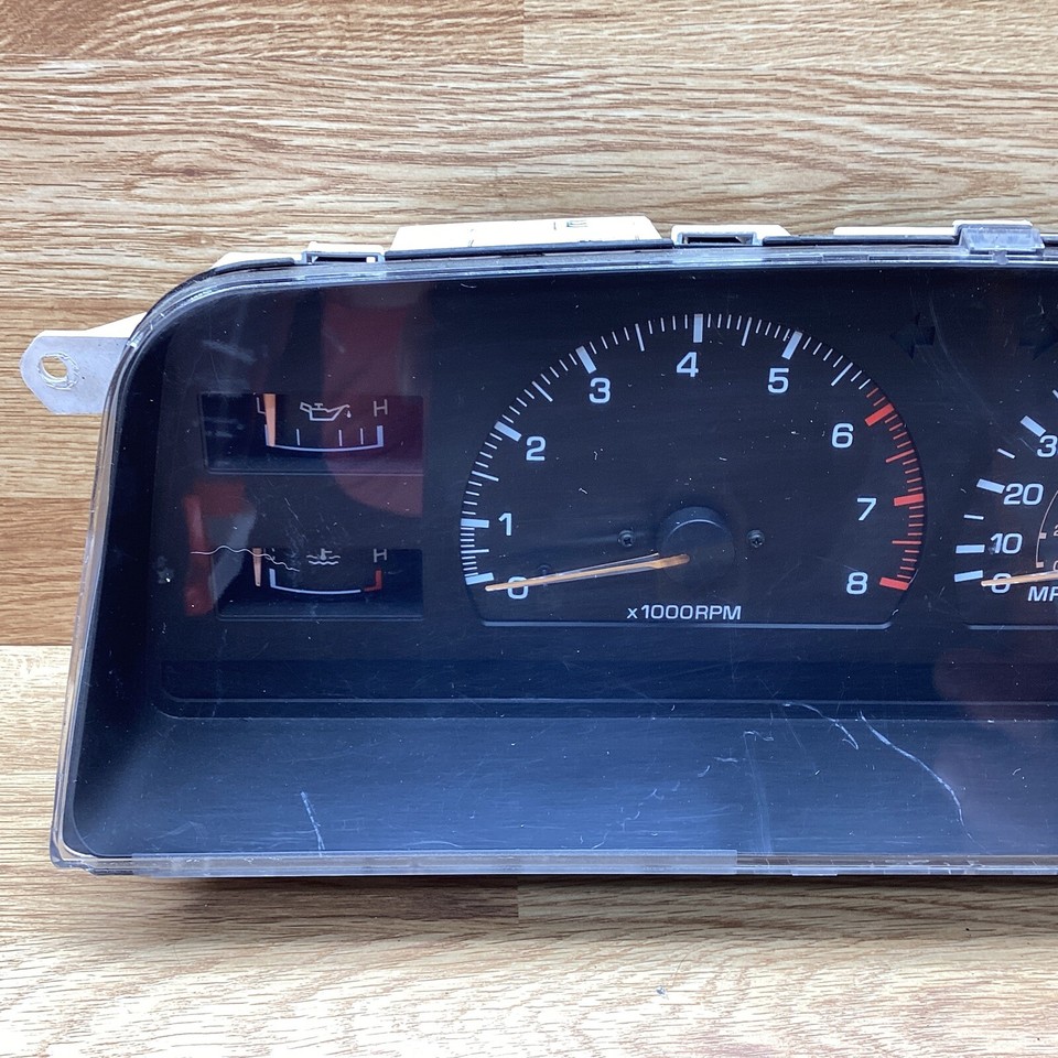 89-91 TOYOTA PICKUP 4RUNNER 182k SPEEDOMETER DISPLAY INSTRUMENT CLUSTER ...