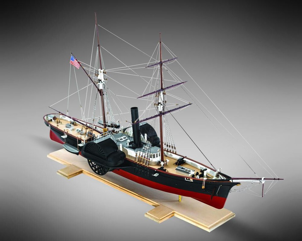 Model Shipways MS2270 HARRIET STEAM PADDLE CUTTER 1857 Scale 1:96 ...