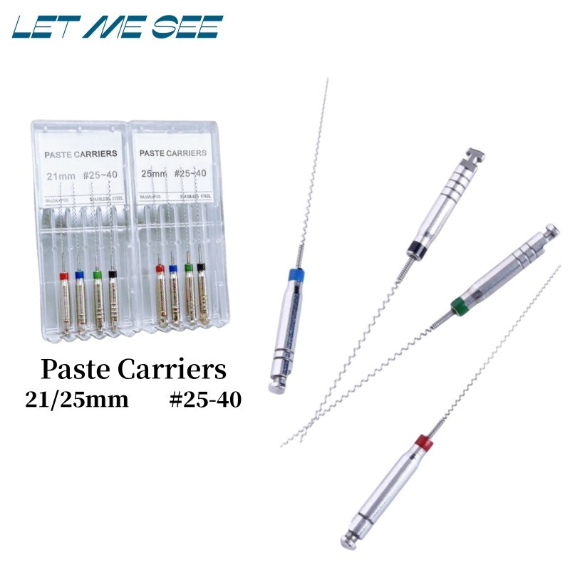 Dental Endo Root Canal Rotary Paste Carriers #25-40 Spiral Fillers ...