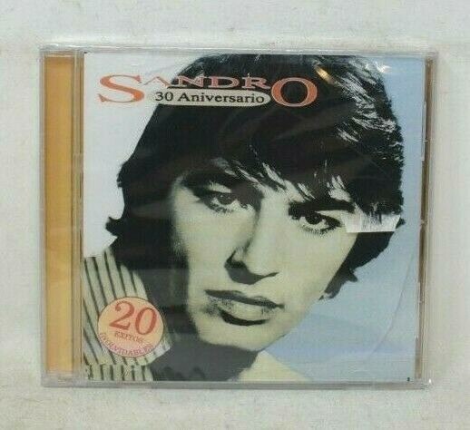 30 Aniversario by Sandro (CD, Apr-1993, Globo Records) for sale online ...
