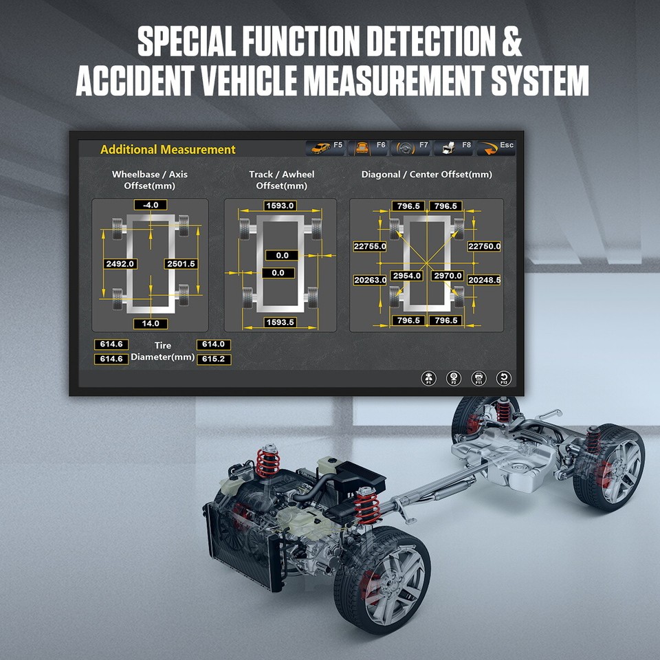 3D Wheel Alignment Machine Wheel Aligner Wheel Aligning System For 4 ...
