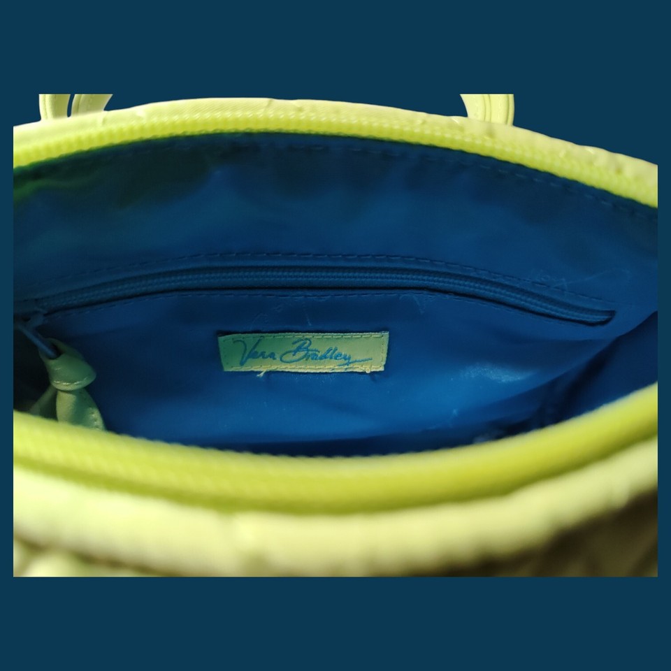 Vera Bradley Bangle Bag ~ Key Lime Green MicroFiber Handbag | eBay