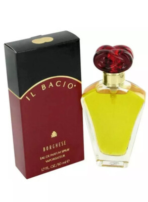 IL BACIO BY BORGHESE WOMEN PERFUME EAU DE PARFUM SPRAY 1.7 OZ (2 ...