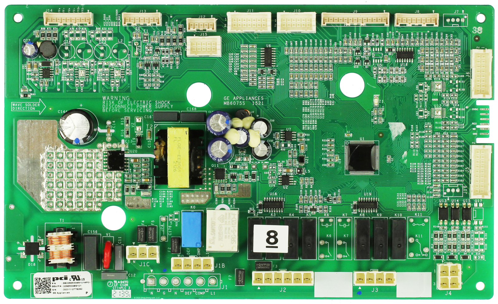 GE Refrigerator 239D5338G101 Main Control Board Assembly | eBay