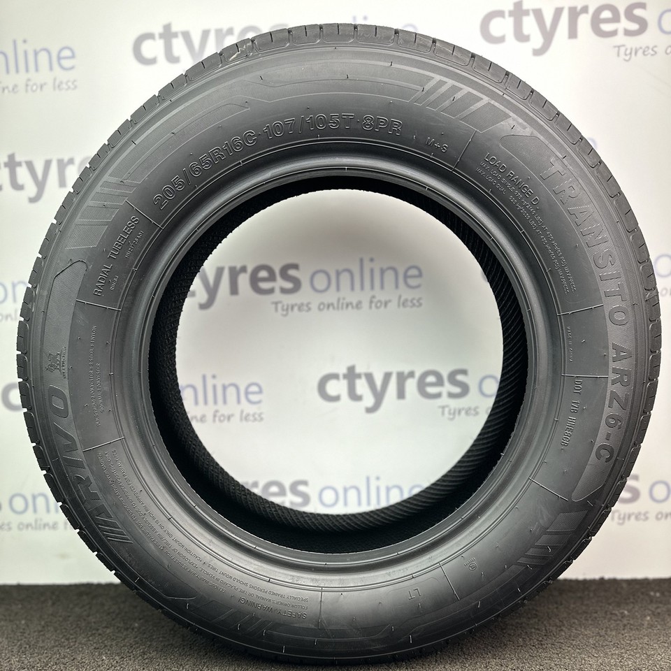 2X New 205 65 16c 205/65R16c VAN TYRES 107/105T ARIVO VAN *C/B RATED ...