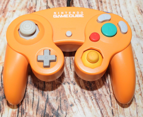 OEM Nintendo Official GameCube Remote Controller Orange Spice | eBay