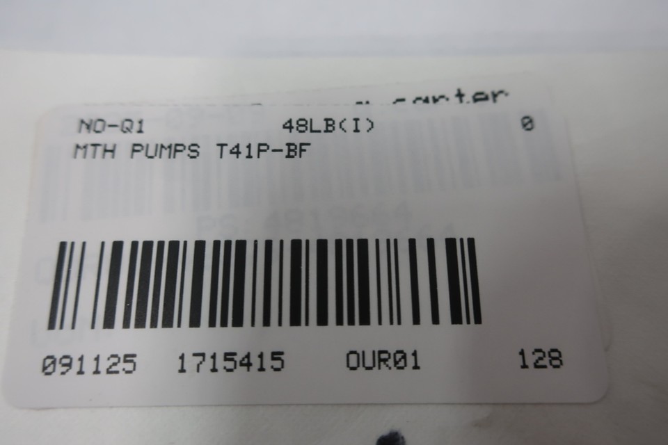 Mth Pumps T41P-BF Turbine Pump 2hp 208-230/460v-ac | eBay