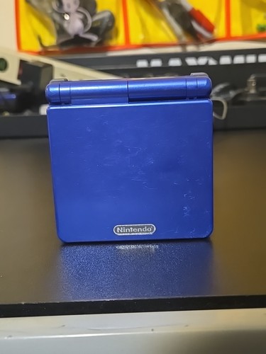 Nintendo Game Boy Advance SP Cobalt Blue Handheld Console Tested ...
