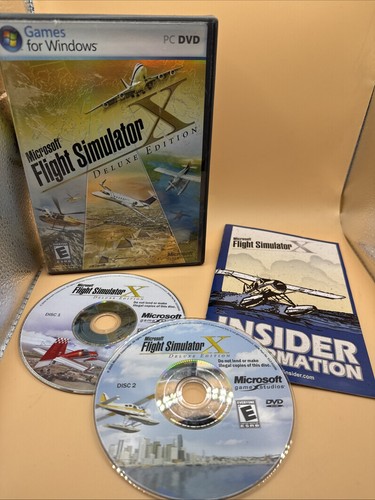 Microsoft Flight Simulator X: Deluxe Edition for PC | eBay