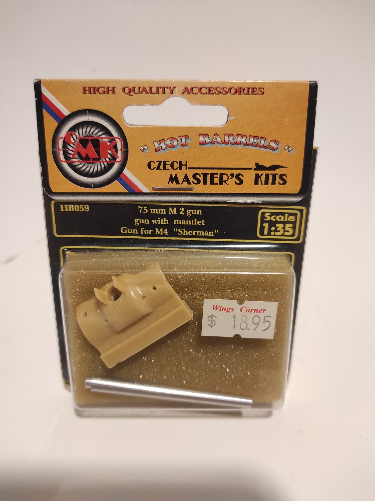 1/35 CMK HB059 M4 Sherman 75 mm M 2 gun with mantlet | eBay