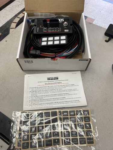 Switch-Pros SP9100 8 Switch Panel Bluetooth Programable Power System ...