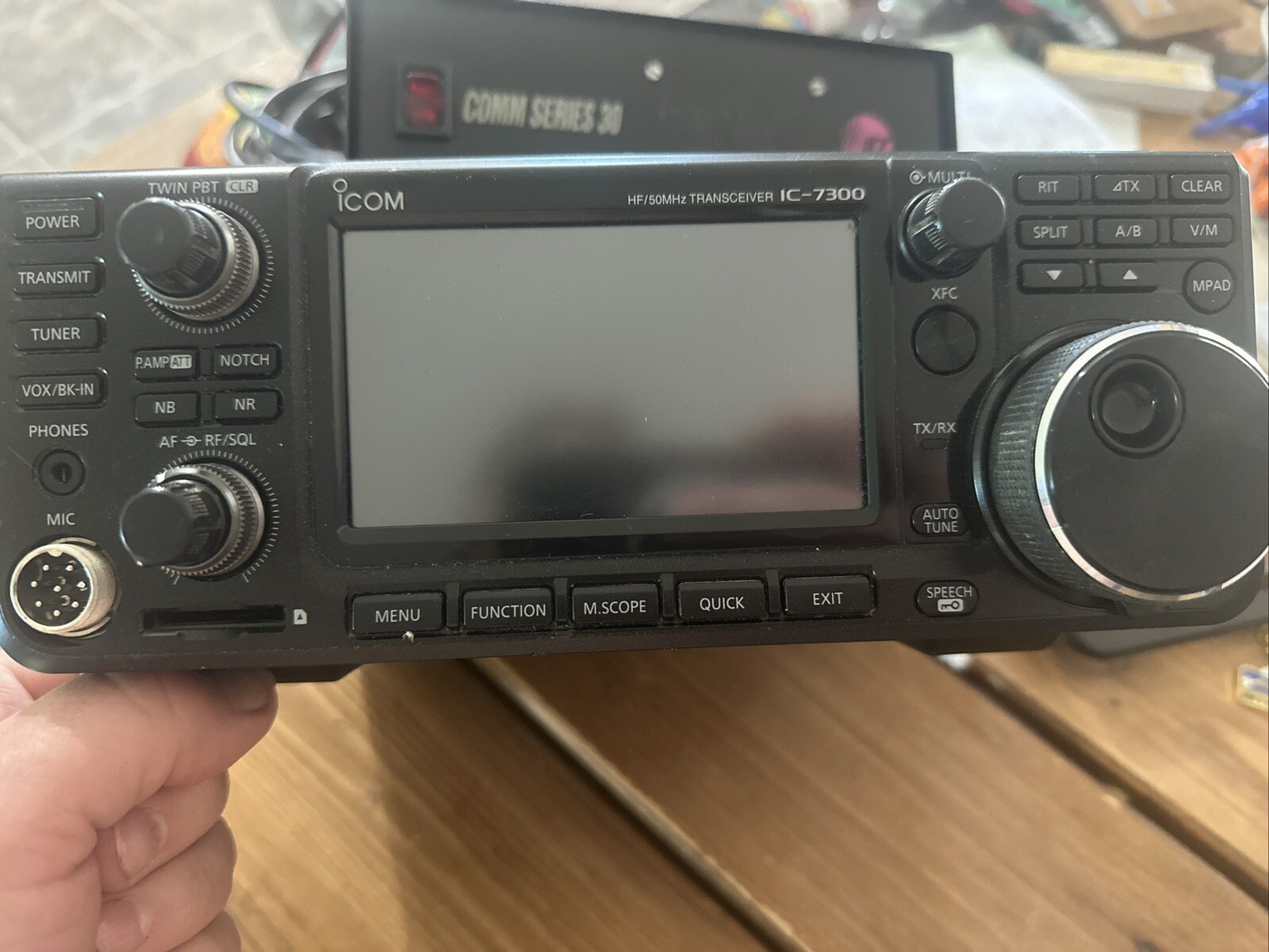 Icom IC-7300 With Power Supply - as Is For Parts | eBay