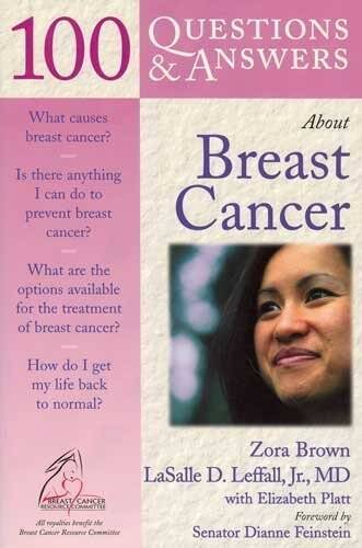 100 Questions Answers About Breast Cancer - Paperback By Brown - VERY ...