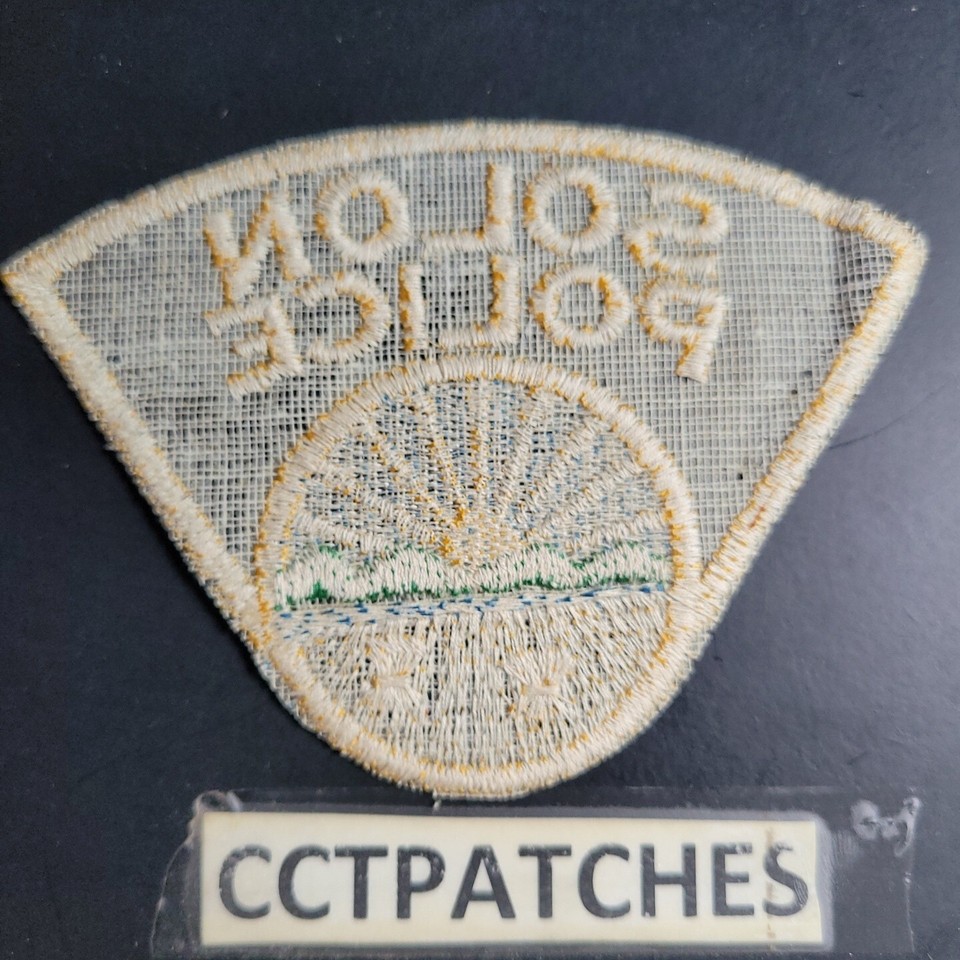 SOLON, OHIO POLICE SHOULDER PATCH OH | eBay