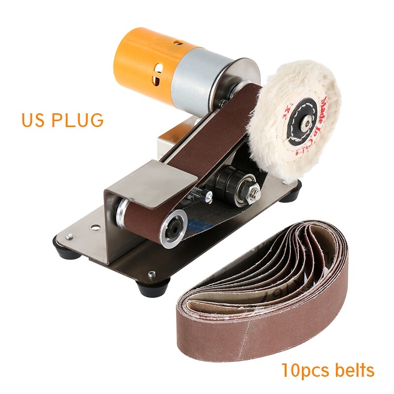 Electric Belt Sander Polishing Sharpening Machine Fixed Angle Knife ...