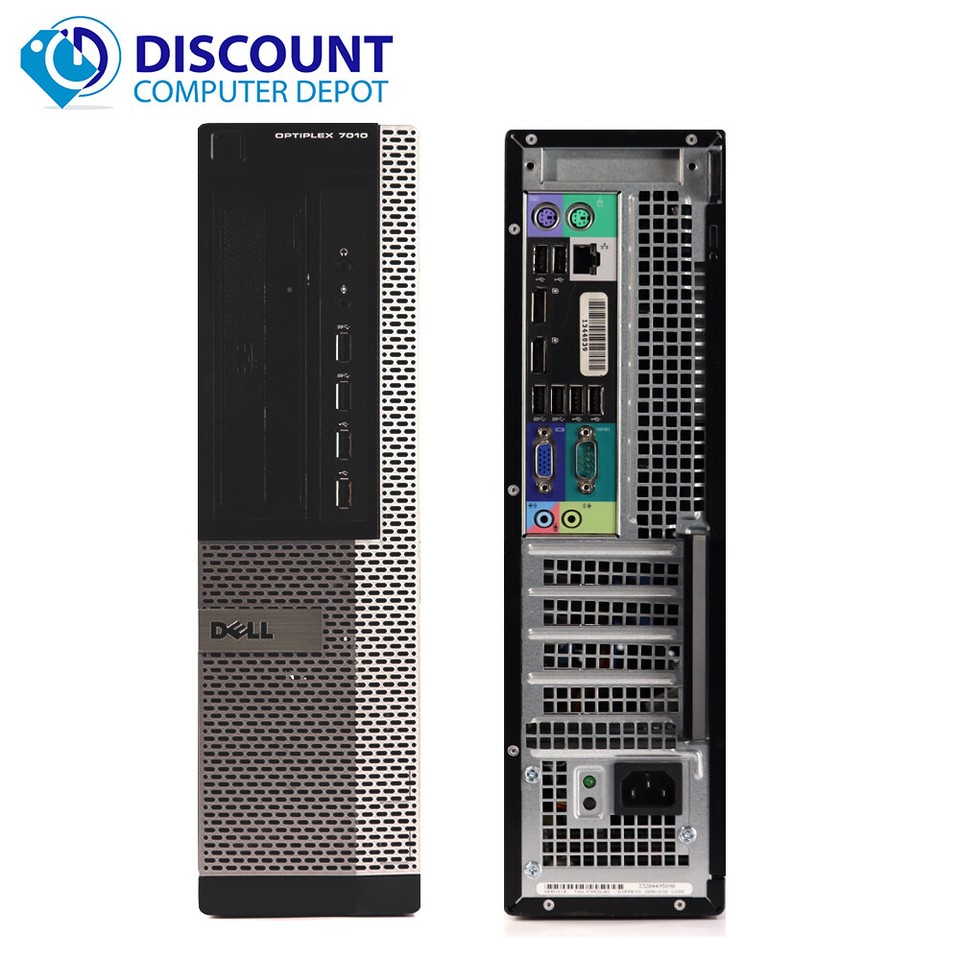 Dell Desktop Computer Core i5 Tower 8 GB 1 TB HDD 22" LCD Windows 10 PC ...