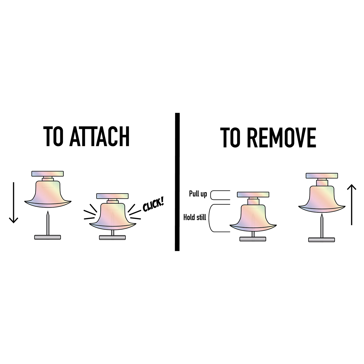 Magnetic Locking Pin Backs Pin Keepers Mount or Wear! (Set of 100) | eBay