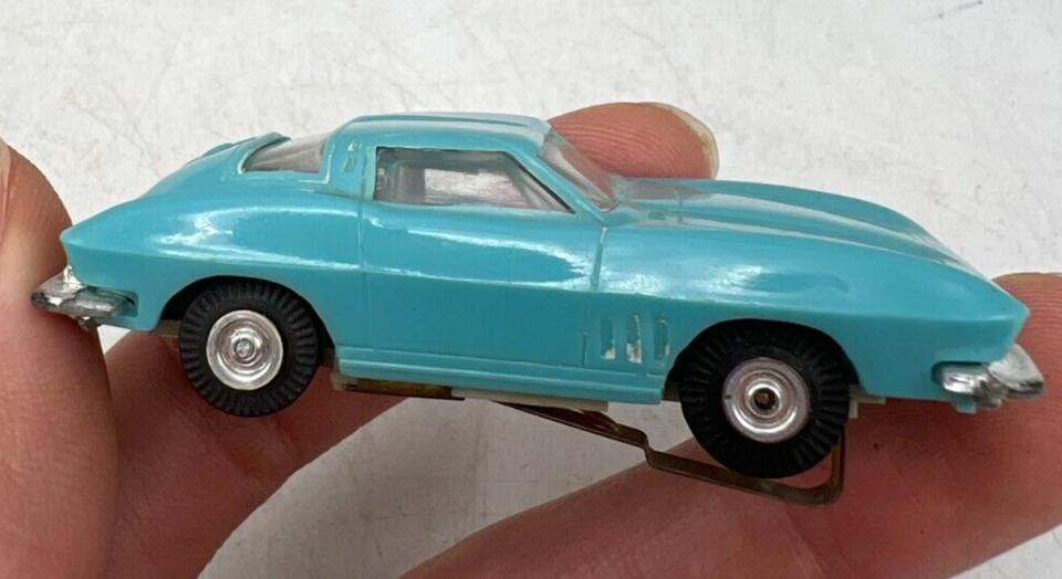 Eldon Japan Ho Slot Car 3466 Baby Blue / Turquoise C2 Chevy Corvette ...