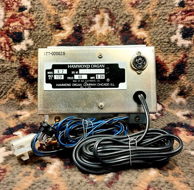 Vintage Hammond Organ Rhythm II Power Supply, Tested, 127-000028 | eBay