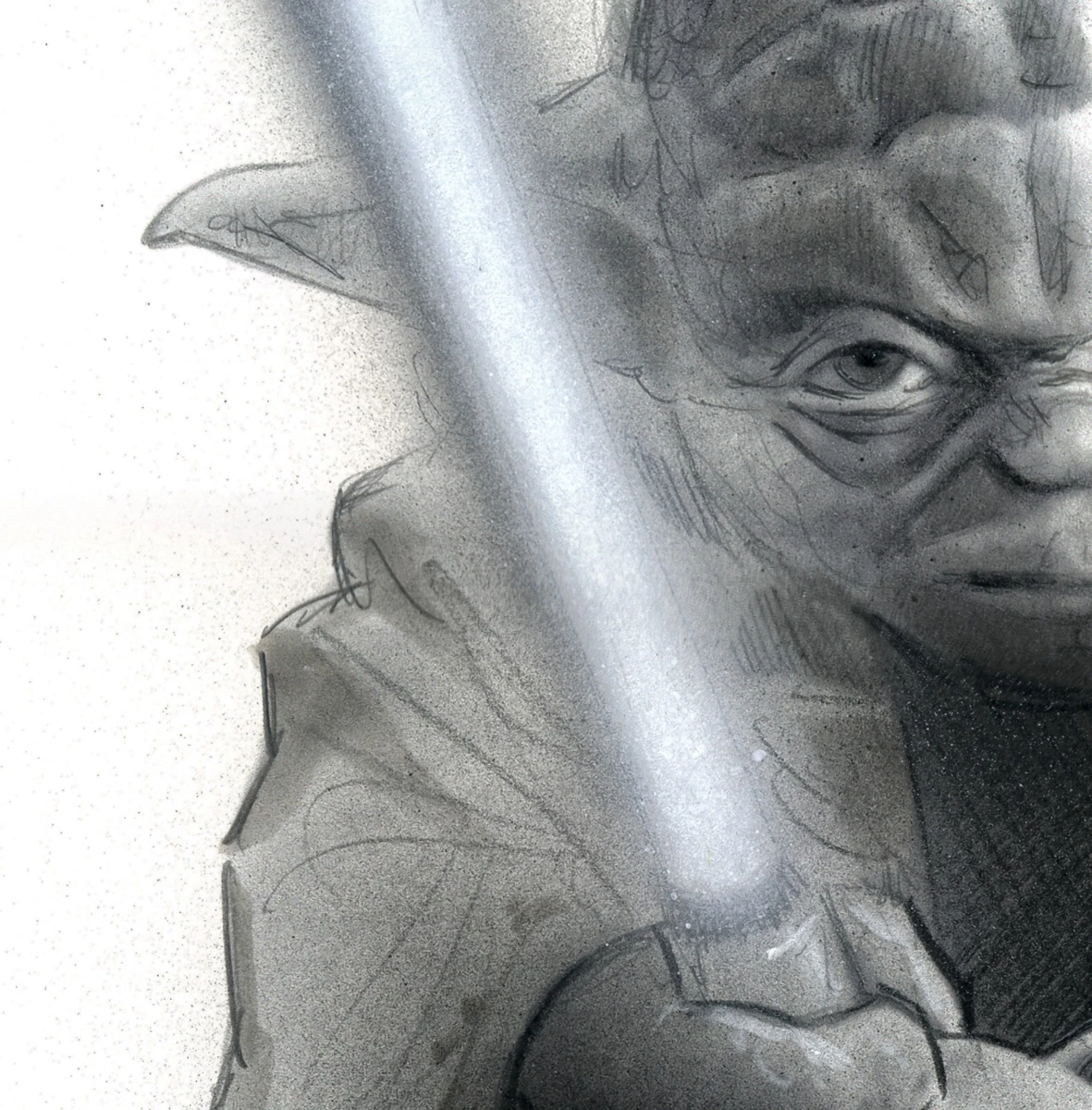 Star Wars Yoda Drawing