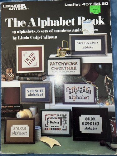 Leisure Arts: The Alphabet Book (1986) Leaflet 457 A | eBay