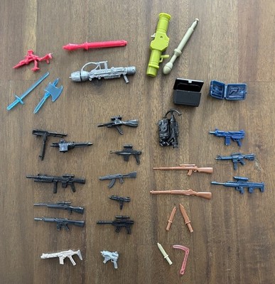 Vintage GI Joe ARAH 3.75 Figure Weapons Accessories Lot -31 Pieces ...