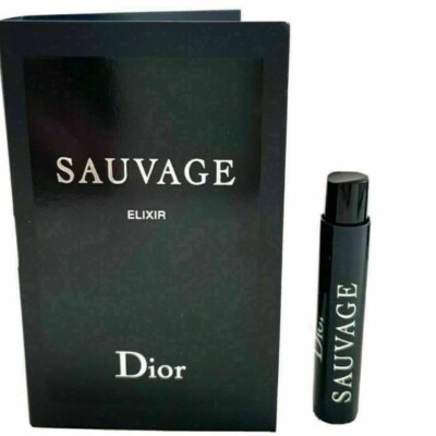 Dior Sauvage Elixir (0.03 Oz / 1 ML) Sample Spray *Carded* | eBay