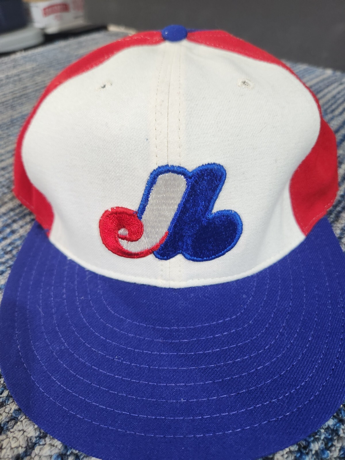 Vintage 1979 Montreal Expos New Era Pro Model Baseball Cap Hat Game ...