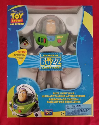DISNEY ORIGINAL 12" TALKING BUZZ LIGHTYEAR-NEW | eBay
