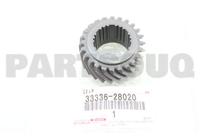 3333628020 Genuine Toyota GEAR, 4TH 33336-28020 | eBay