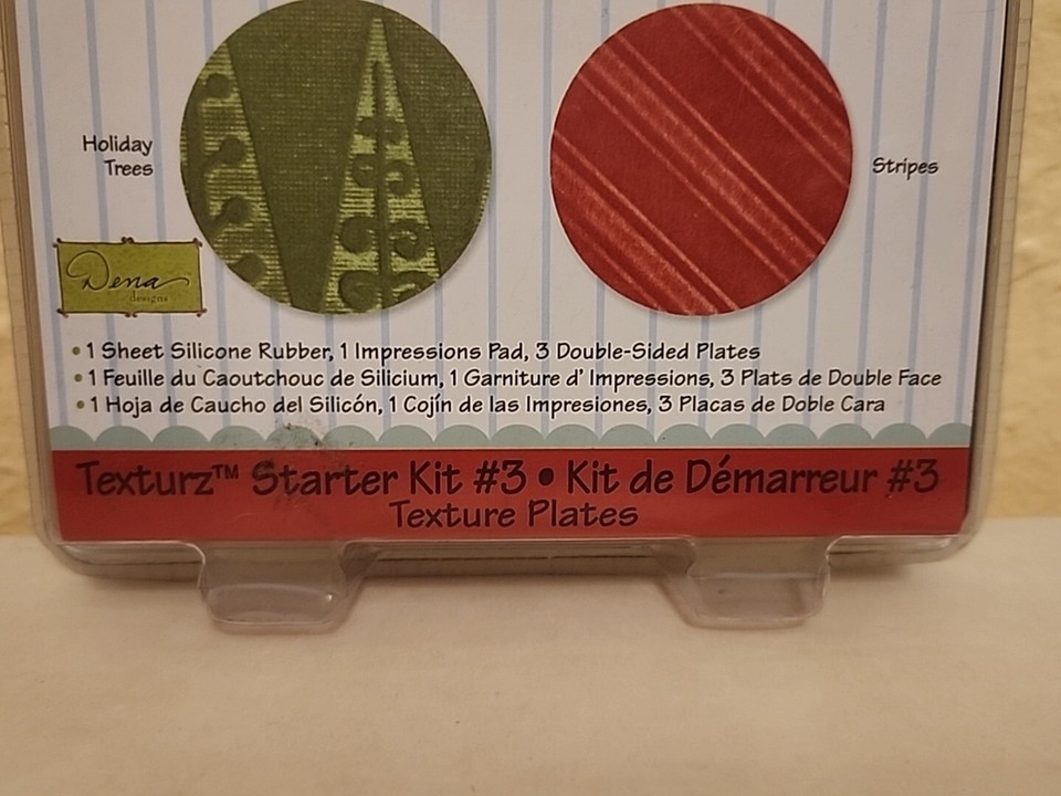 Sizzix Texturz Texture Plates Kit #3 Six Designs Big Kick & Big Shot ...