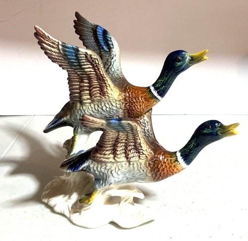 Goebel Mallard Duck Figurine In Flight 38 246 27 11” Large | eBay