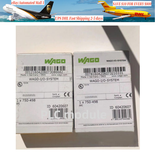 2022 NEW WAGO 750-498 750498 module fast shipping | eBay