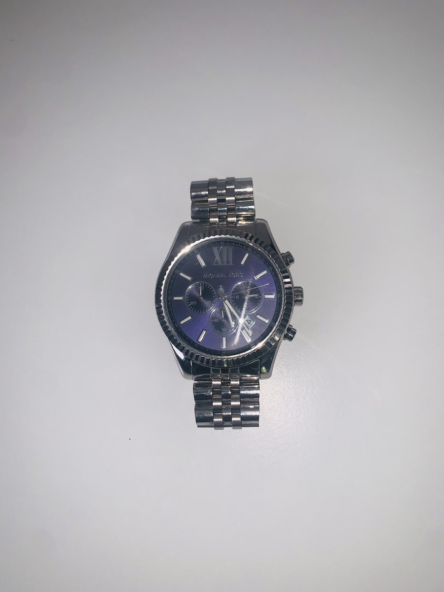 Michael Kors Watch Silver Men