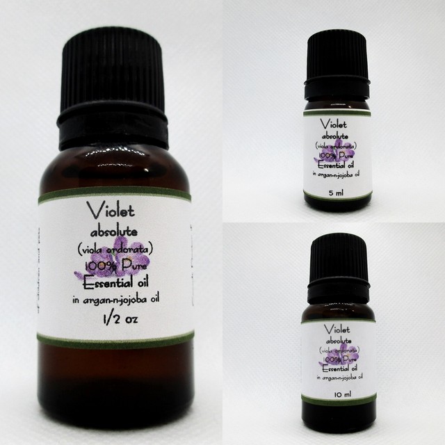 Violet absolute Essential Oil Violet diluted 100% Pure Therapeutic ...
