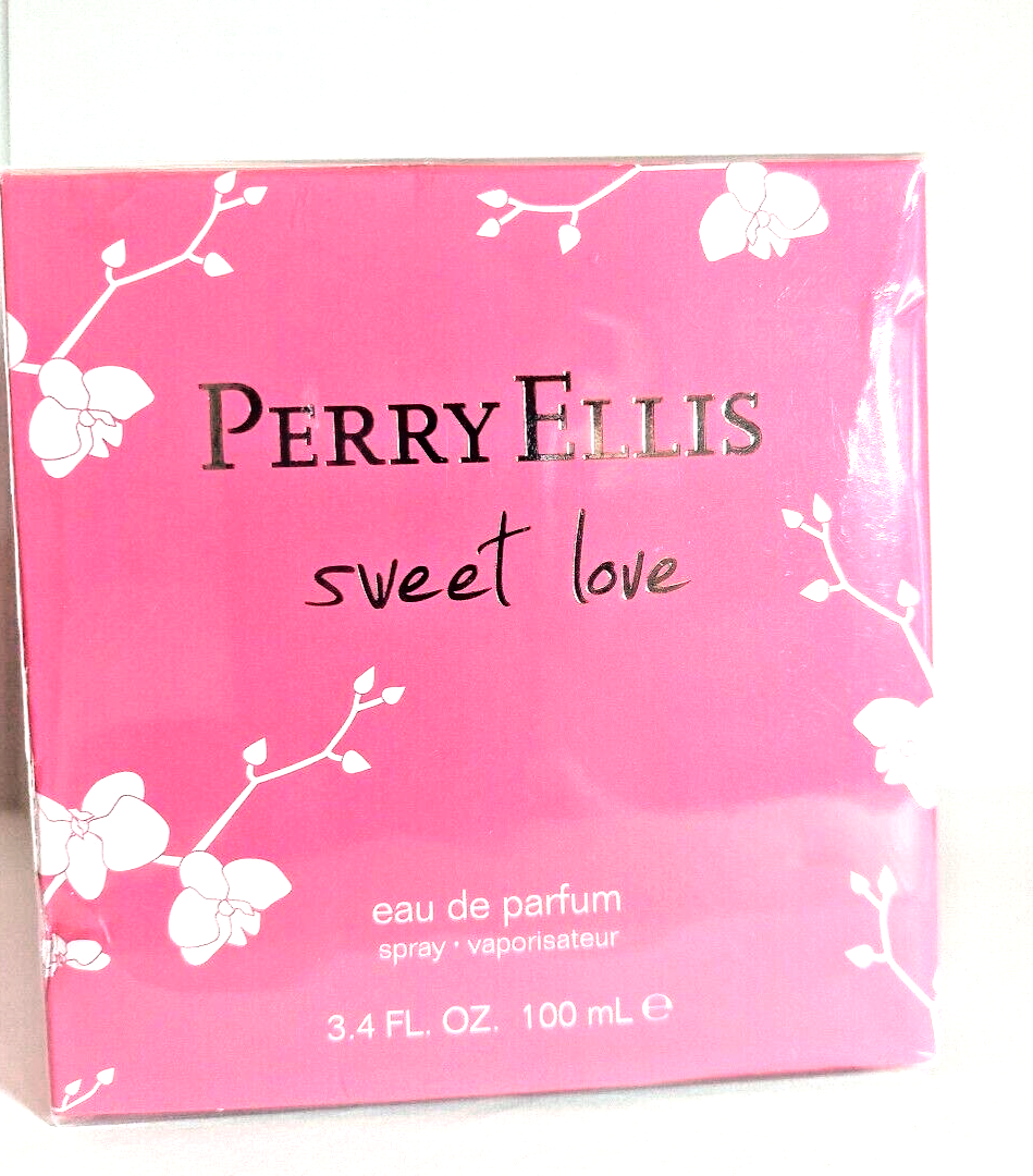 Perry Ellis SWEET LOVE Eau de Parfum Women Spray 3.4 fl. oz. ~NEW ...
