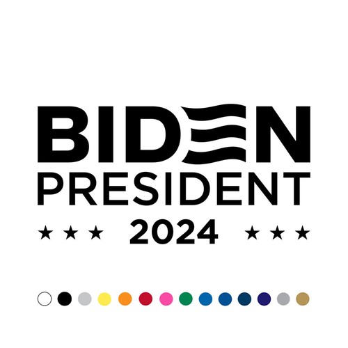 Joe Biden 2024 Decal Camala Harris Presidential Election Vinyl Sticker ...